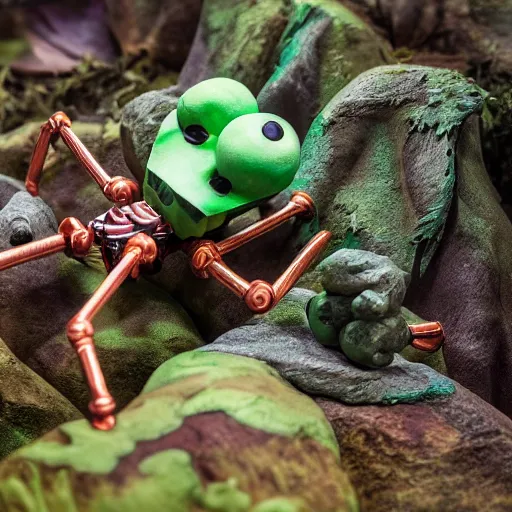 high - res photograph of a claymation sculpture action | Stable ...