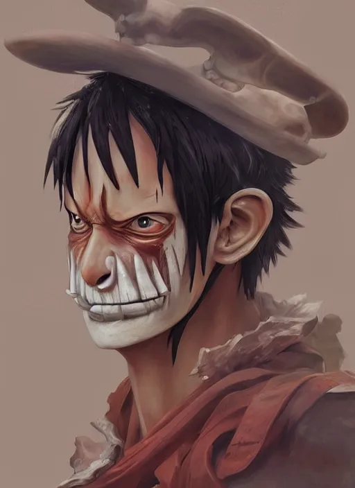 a professional digital painting of luffy d monkey, | Stable Diffusion ...