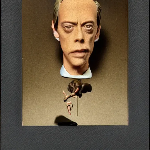 polaroid of a neca action figure steve buscemi, depth | Stable ...