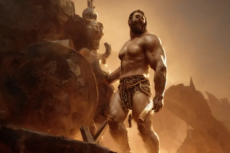 Gladiator, muscular, cinematic lighting, dramatic | Stable Diffusion | OpenArt