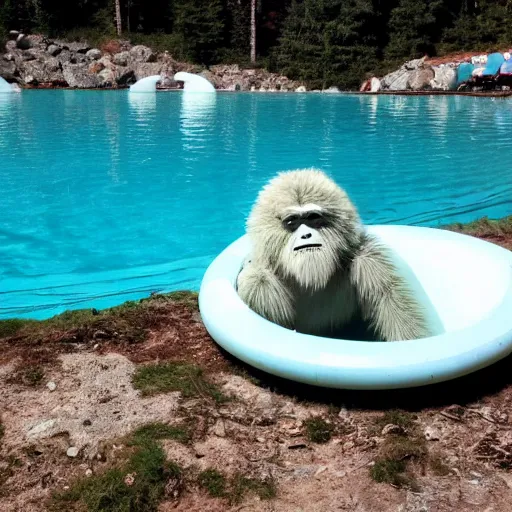 yeti in the carpathian mountains having some fun in | Stable Diffusion ...