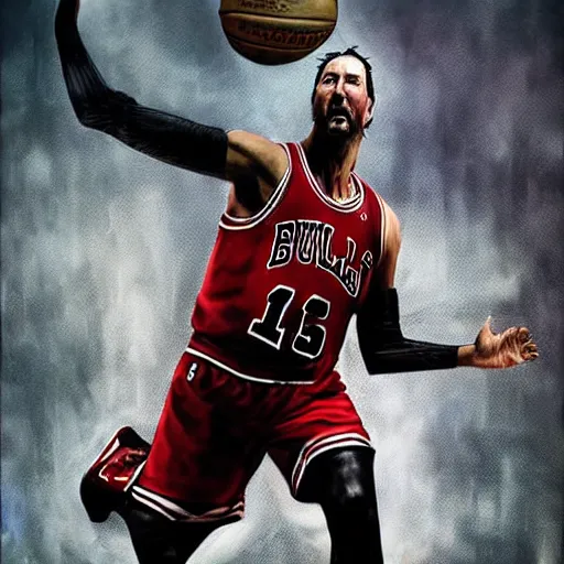 hyperrealistic mixed media image of Fat Keanu Reeves | Stable Diffusion ...