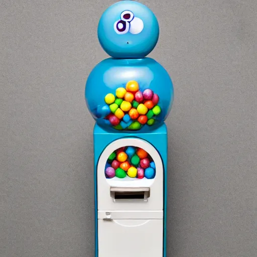 eyeball dispenser shaped like a gumball machine | Stable Diffusion ...