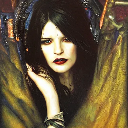 portrait of an urban vampire. by howard david johnson | Stable ...