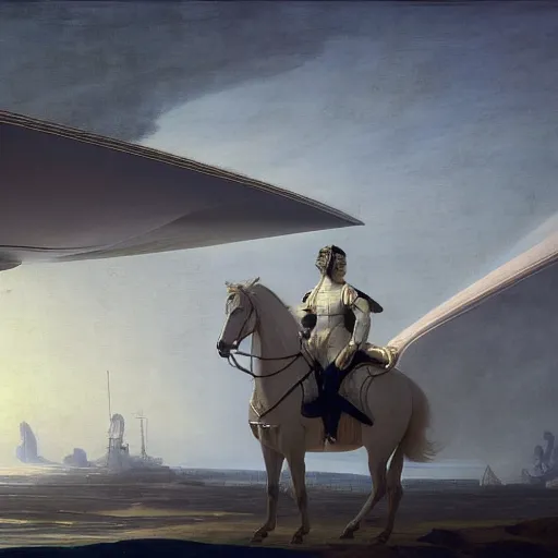 full lenght starship in the coronation of napoleon | Stable Diffusion ...