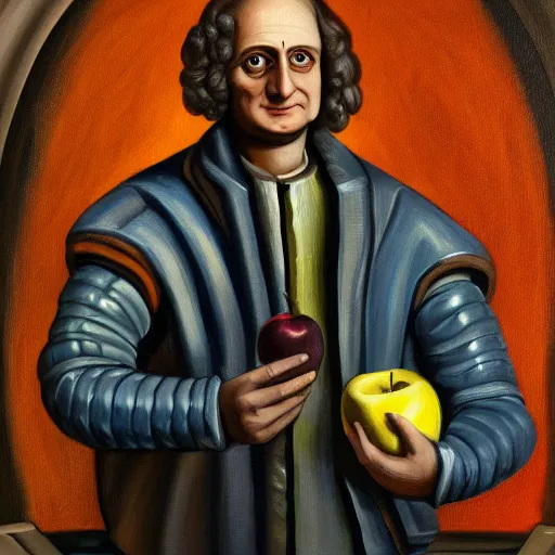 An extremely detailed painting of Isaac Newton in | Stable Diffusion ...