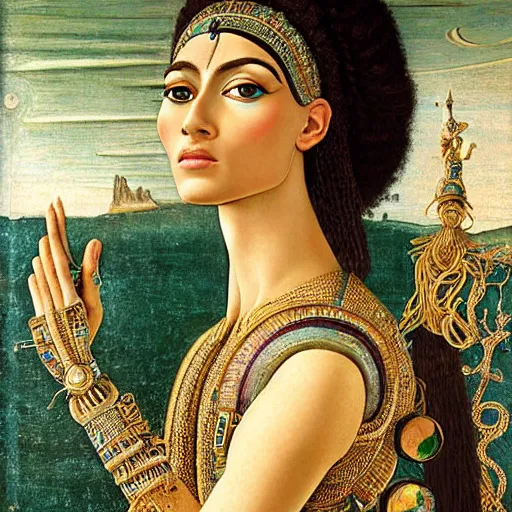 intricate detail, hyper detail, nefertiti, african | Stable Diffusion ...