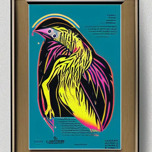 cmyk risograph print avian scorn cenobite | Stable Diffusion | OpenArt