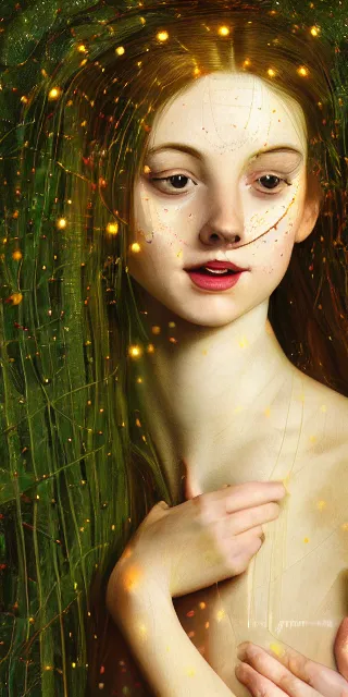 a totally enraptured smiling young woman surrounded by | Stable ...