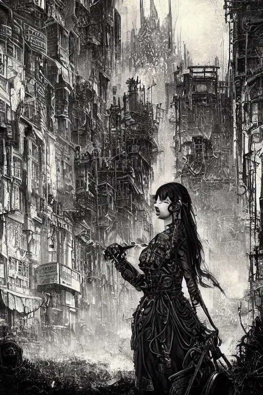 an angry goth girl looking annoyed, rolling her eyes | Stable Diffusion ...