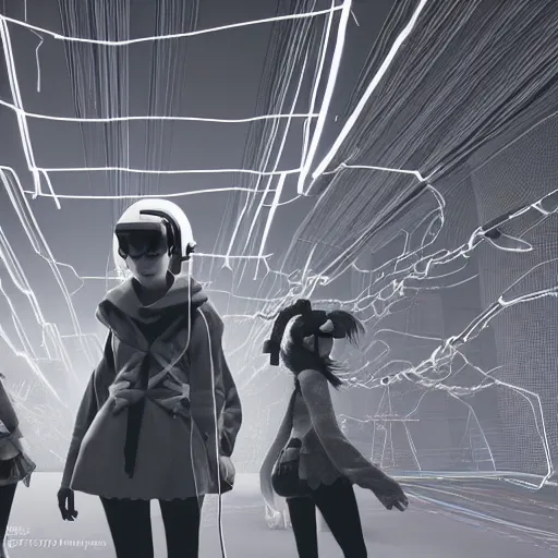 rpg character concept art, modular synth musician | Stable Diffusion