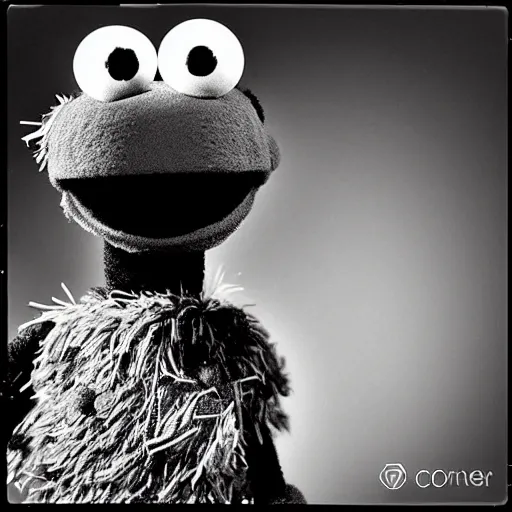 trail cam footage of Grover the Muppet, Grover on | Stable Diffusion ...