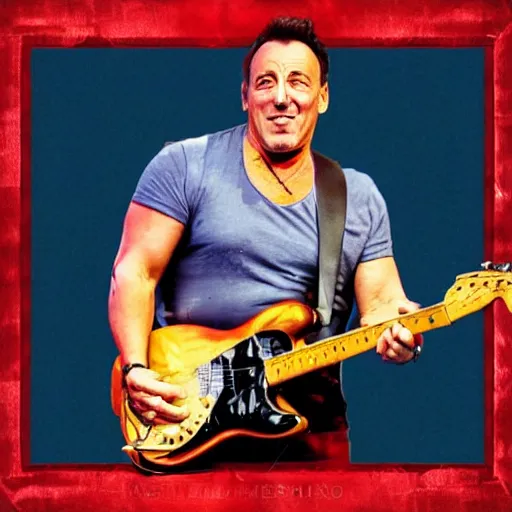 fat Bruce Springsteen | Stable Diffusion | OpenArt