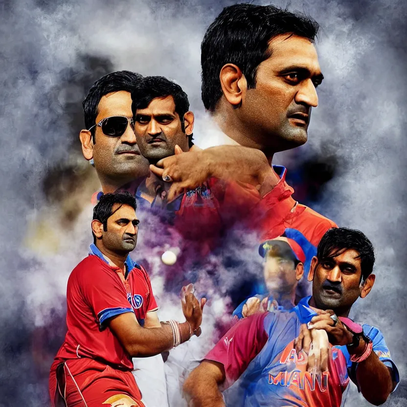 portrait of mahendra singh dhoni as a pimp, ultra | Stable Diffusion ...