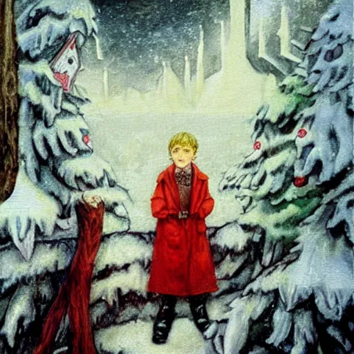 an oil painting in the style of alan lee depicting the | Stable ...