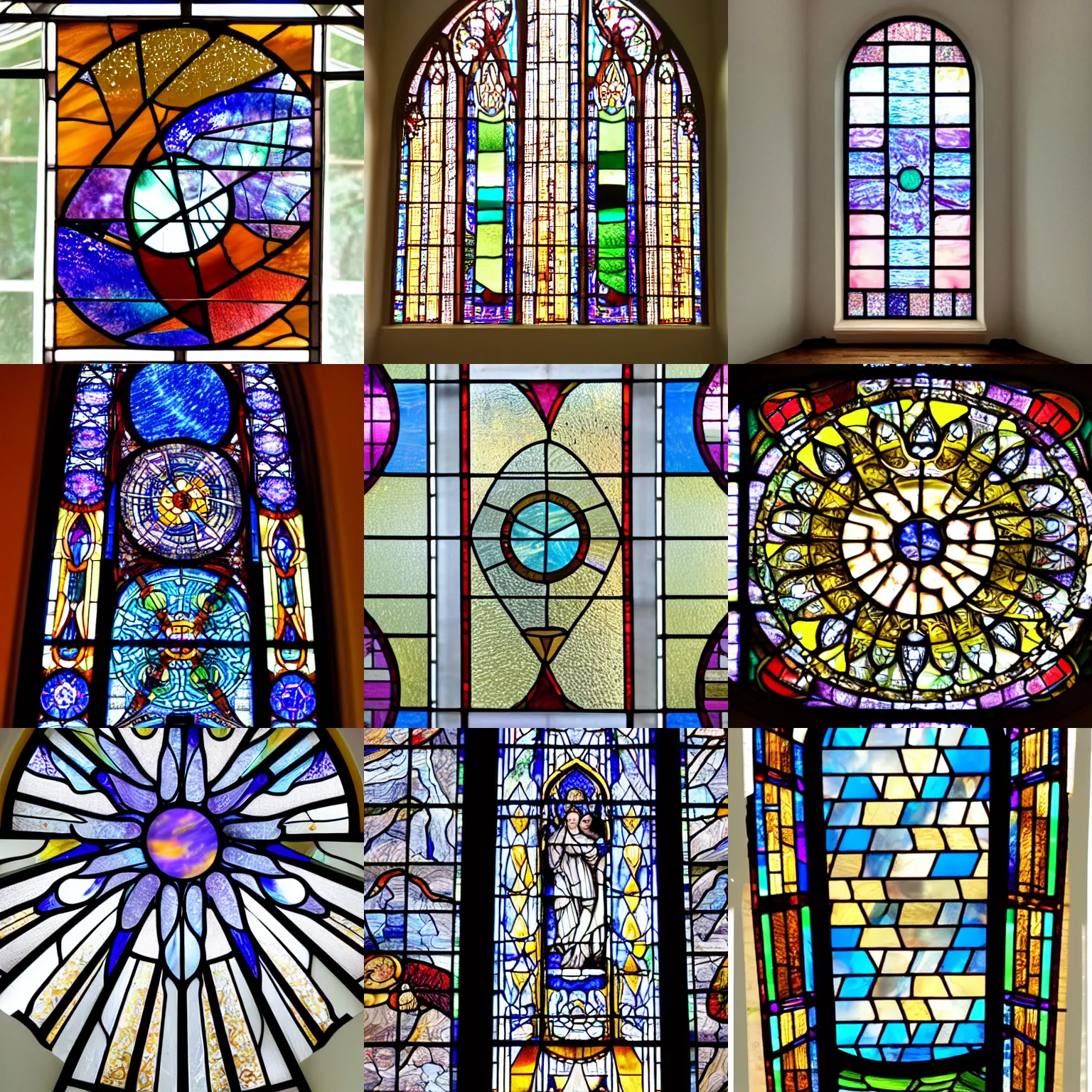 stained glass space | Stable Diffusion | OpenArt