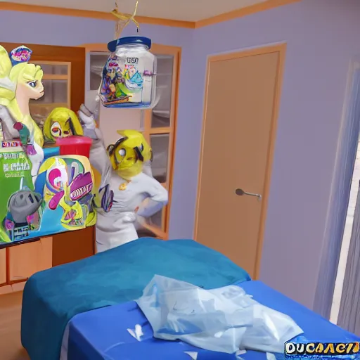 hazmat team removes brony jar from bedroom, taking | Stable Diffusion ...
