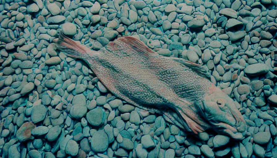 7 0 s movie still of man made of fish, cinestill 8 0 0 | Stable ...