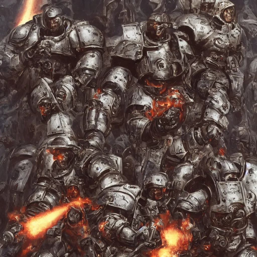 the space marines, also known as the adeptus astartes, | Stable ...