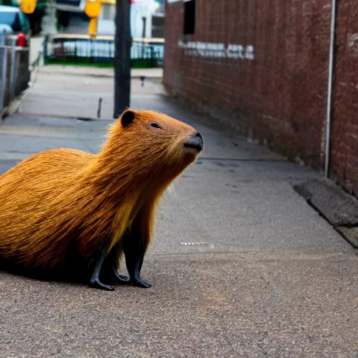 capybara dressed as an american rapper smoking a | Stable Diffusion ...