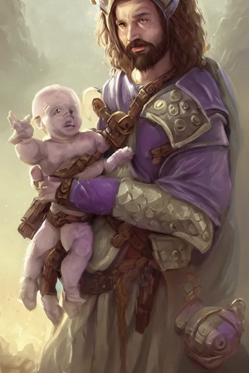 cute anthropomorphic jesus christ baby wearing a | Stable Diffusion ...