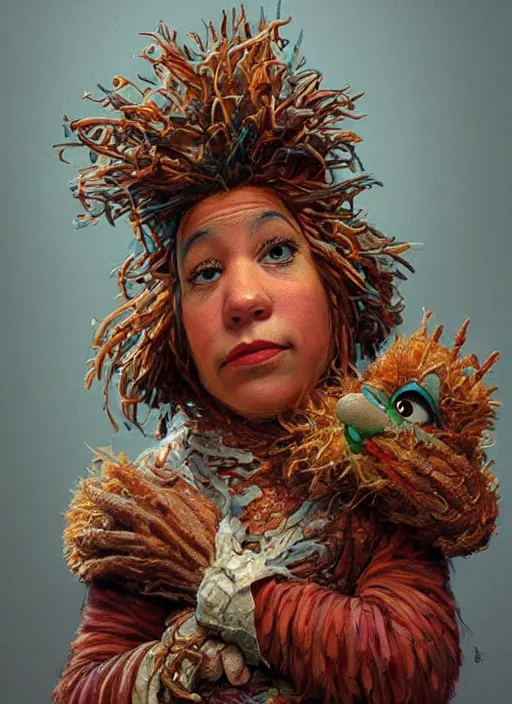 portrait of a Fraggle in Society (1989), intricate, | Stable Diffusion ...