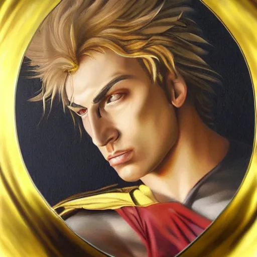 a striking hyper real painting of Dio Brando by da | Stable Diffusion ...