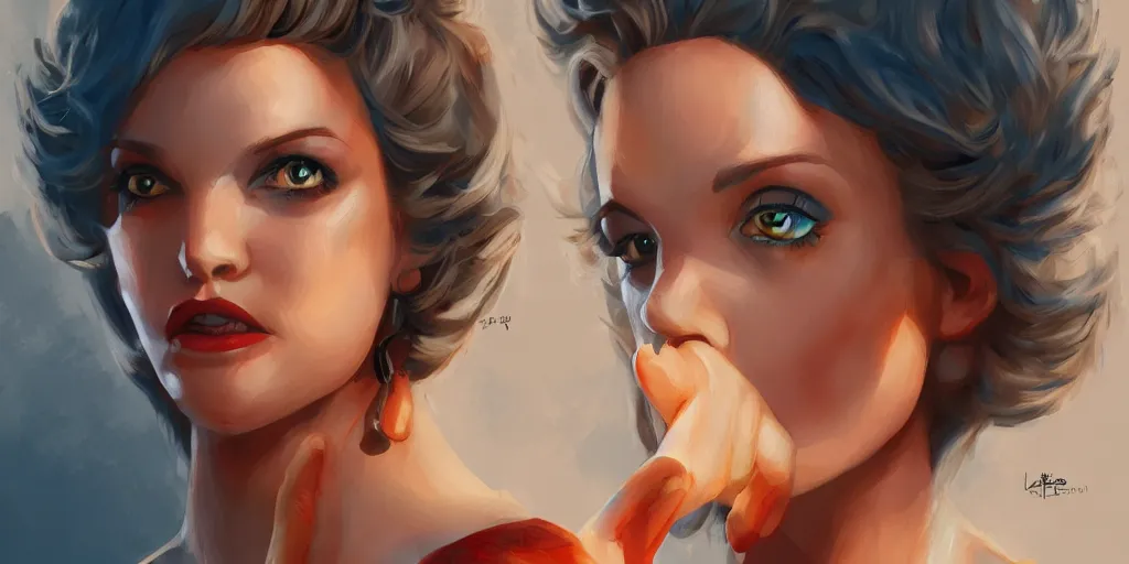 LeanBeefPatty as Merlin Monroe, artstation, digital | Stable Diffusion