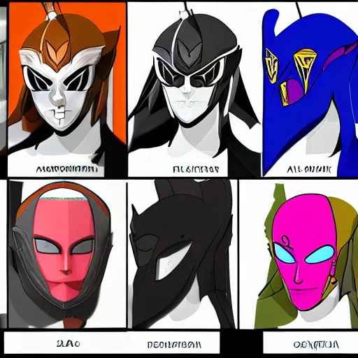 guy character in mask made in persona style highly | Stable Diffusion ...