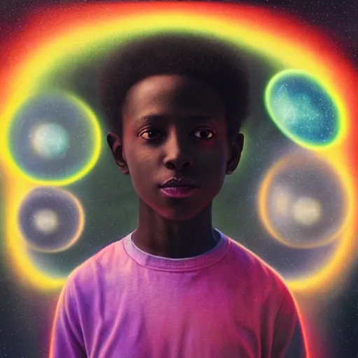 AN 8K RESOLUTION MATTE PAINTING OF A BLACK BOY IN A | Stable Diffusion ...