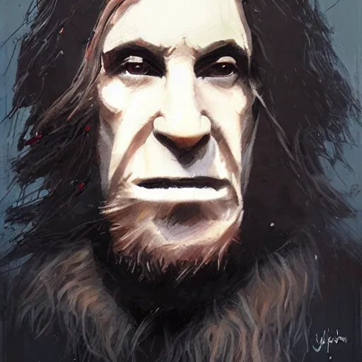 chad chewbacca severus snape by jeremy mann, mixing, | Stable Diffusion ...