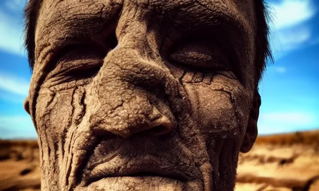 medium close-up of a crying ancient dried up Danu, | Stable Diffusion ...