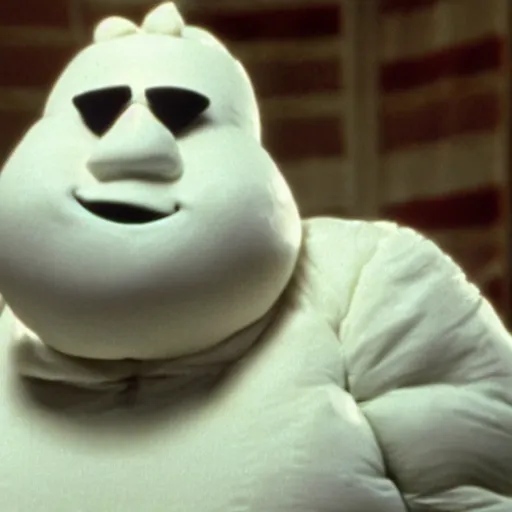 jack black as the stay - puff marshmallow man, movie | Stable Diffusion ...