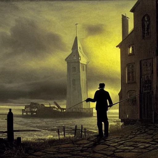 a fish in a tuxedo, innsmouth, wanderer, fishpeople, | Stable Diffusion ...