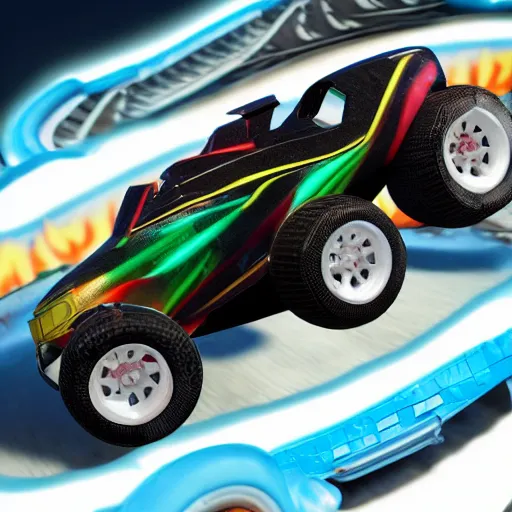 the rock in hotwheels acceleracers | Stable Diffusion | OpenArt