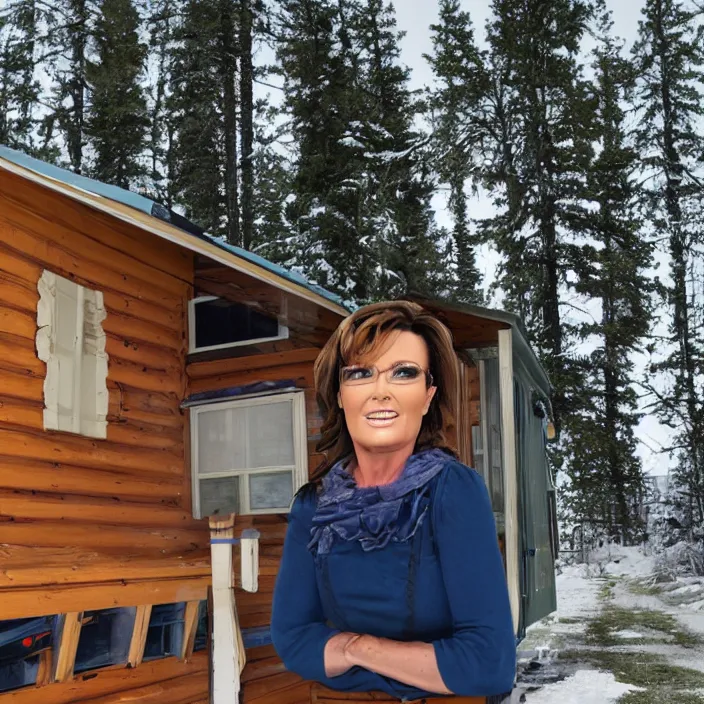 sarah palin looking at russia from the front porch of | Stable ...