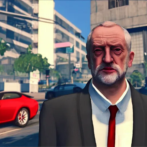 jeremy corbyn in grand theft auto 5 | Stable Diffusion | OpenArt