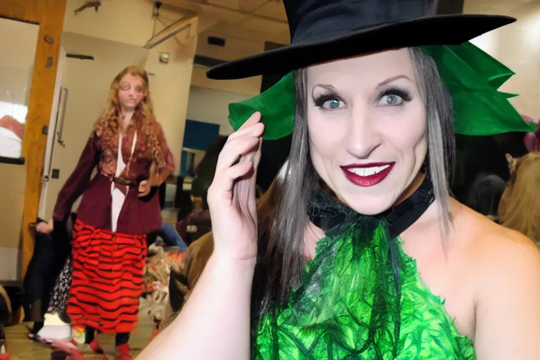 lauren boebert as the wicked witch of the west | Stable Diffusion