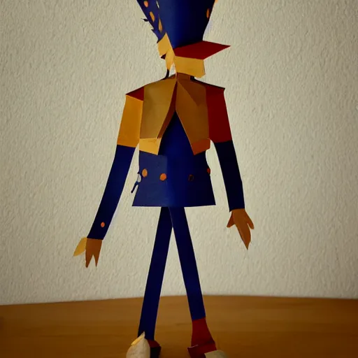 a paper sculpture of pinocchio | Stable Diffusion | OpenArt