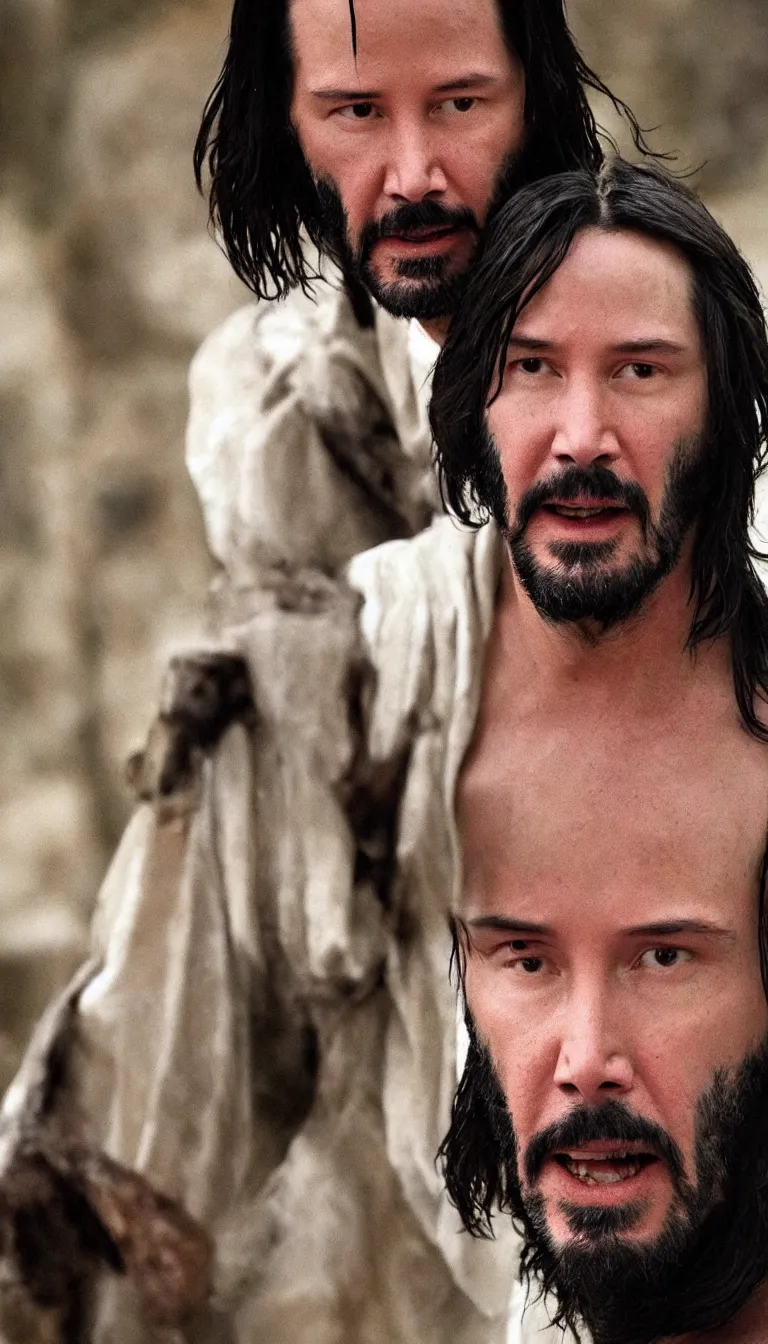 keanu reeves as jesus | Stable Diffusion | OpenArt