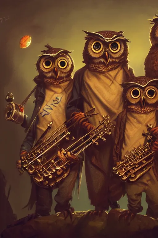 portrait of a rock band made up of anthropomorphic | Stable Diffusion ...