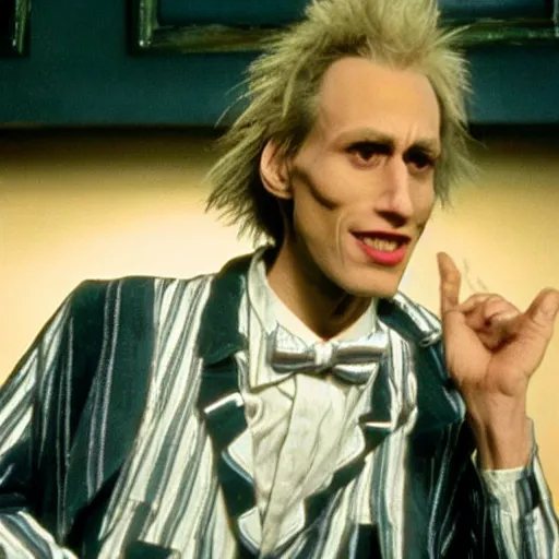 Live Action Still of Jerma in Beetlejuice, real life, | Stable ...