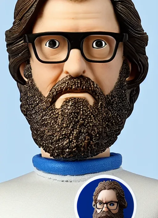 black series action figure of bearded charlie kaufman | Stable Diffusion | OpenArt