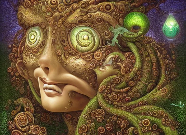 female eldritch goddess impisoned in a garden by naoto | Stable Diffusion | OpenArt