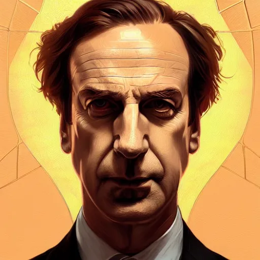 symmetry!! intense portrait of saul goodman, | Stable Diffusion | OpenArt