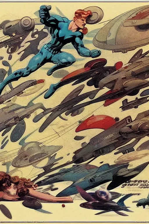 comic book full page panel layout ( ( ( ( ( 1 9 5 0 s | Stable ...