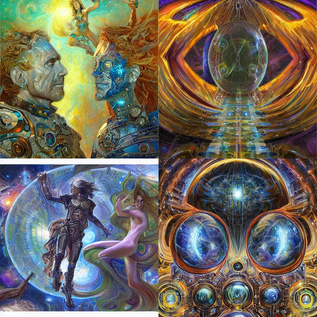 time crystals, digital painting, artwork by donato | Stable Diffusion | OpenArt