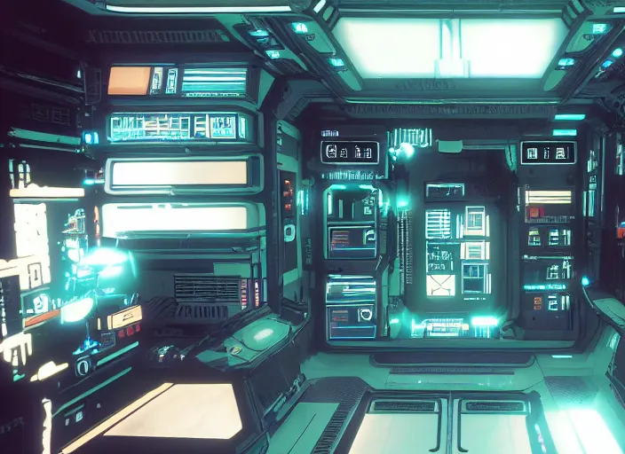 simple cyberpunk graphics user interface ( gui ) | Stable Diffusion ...