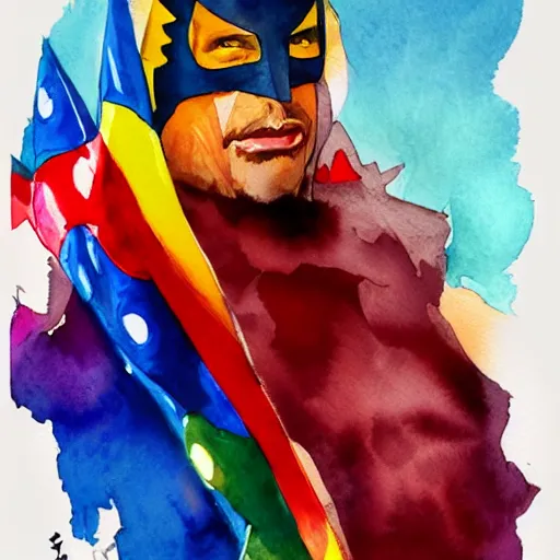 superhero, pride parade, watercolor, high detail, | Stable Diffusion ...