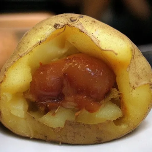 a potato inside of a potato inside of a potato inside | Stable ...